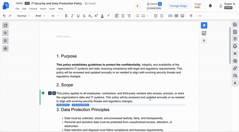 Apply Text Formatting